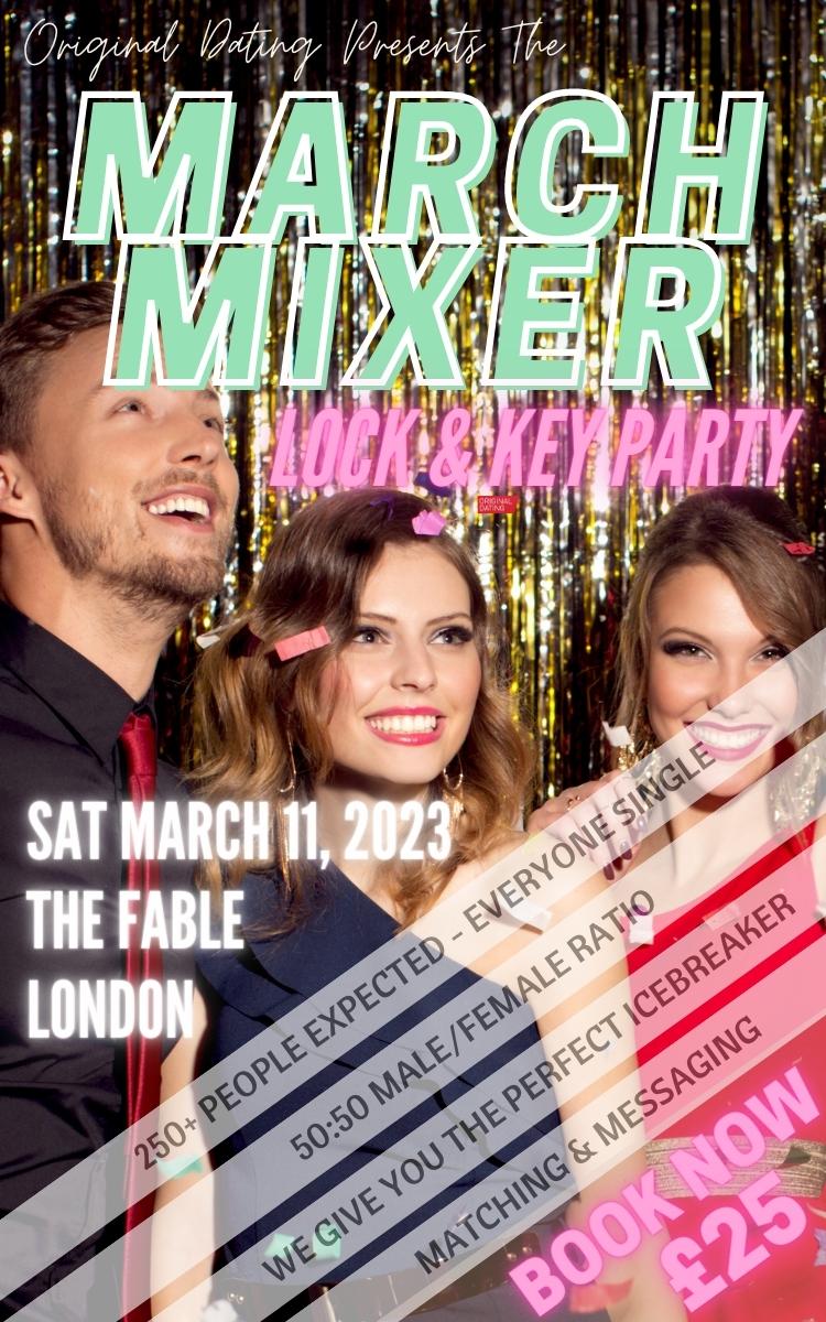 Speed Dating, Virtual Speed Dating and Lock and Key Parties in London ...